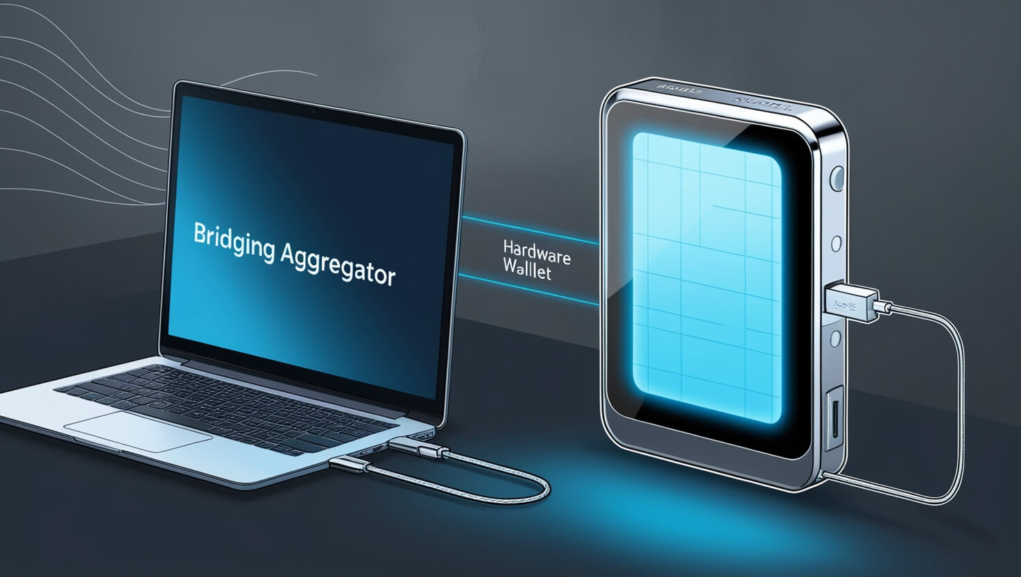 How to Connect a Hardware Wallet to a Bridging Aggregator