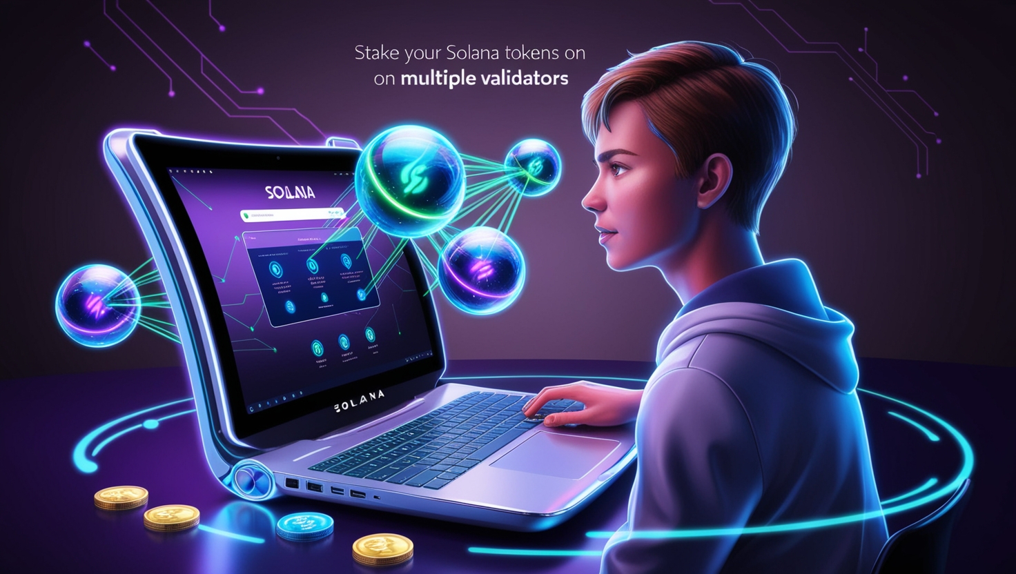How to Stake Your Solana Tokens on Multiple Validators